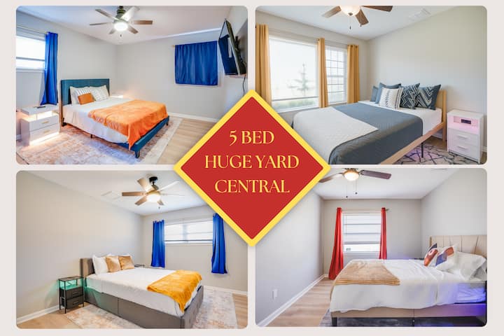Cozy Spacious 5 Bed | Fenced Yard | 3 Mins To Fsu - Tallahassee, FL
