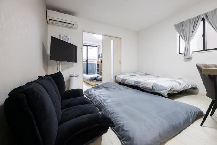 いまり駅徒歩７分！無料駐車場、洗濯機&洗濯乾燥機付。ヴィレッタ伊万里駅前Ⅲ101号室 - Sasebo