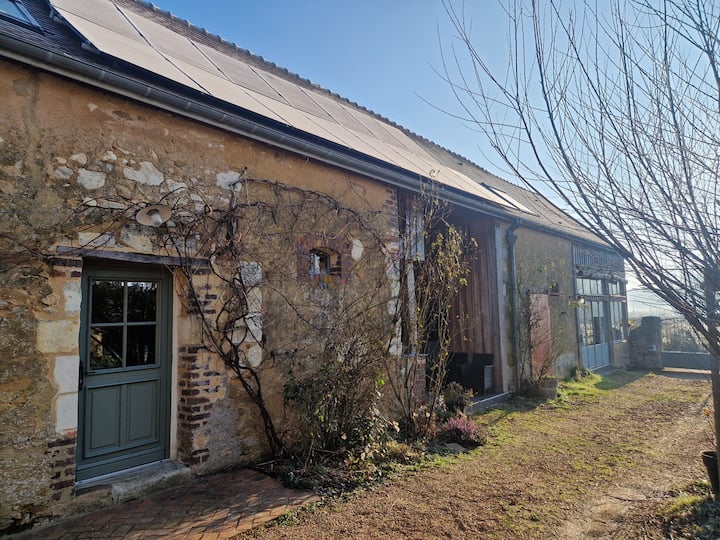 Charmante Grange Rénovée, 10 Couchages - La Flèche