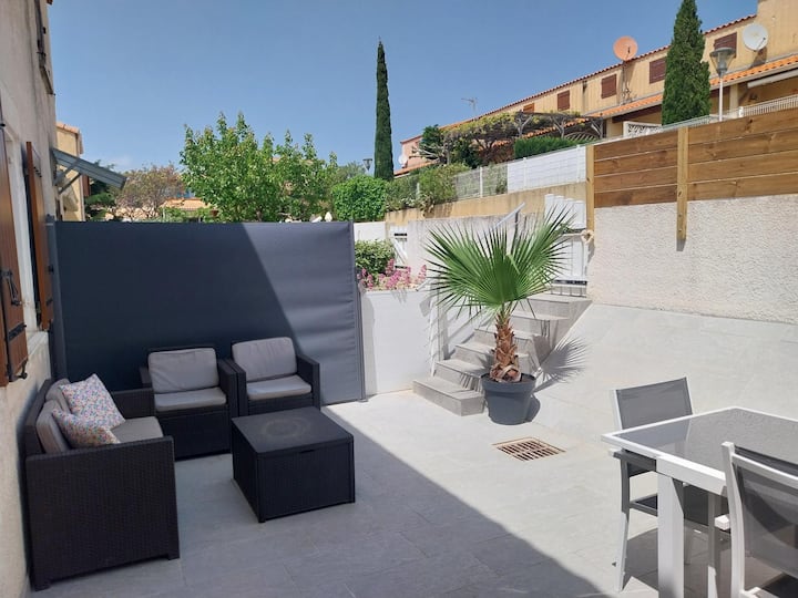 Grande Maison 120m²-10 Personnes - Vendres