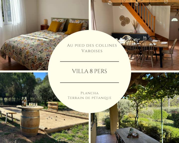 Maison Calme 8pers Au Pied Des Collines Varoises - Trets