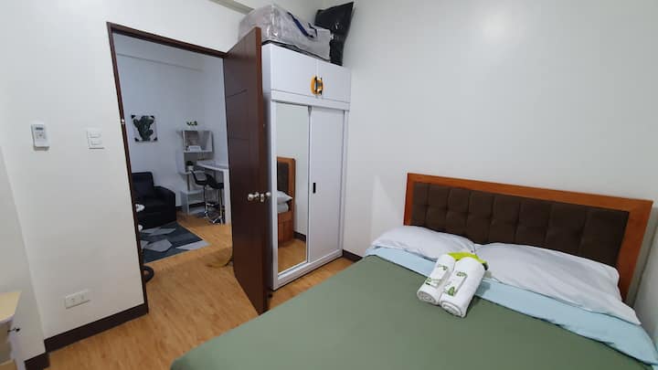Jv Cozy 1 Bedroom Unit Beside Sm Marilao With Wifi - Meycauayan