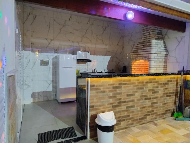 Refúgio C/ Piscina Aquecida + ÁRea Gourmet Coberta - Suzano