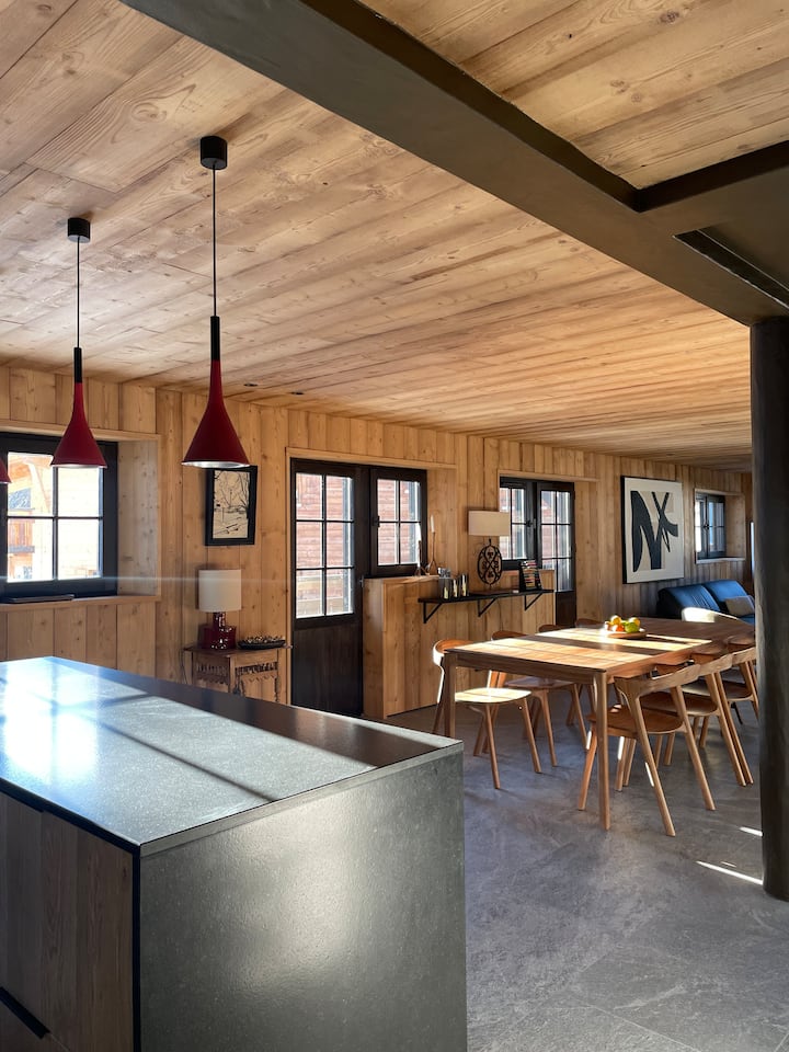 Megève Centre  Chalet Neuf  Ski Et Village à Pieds - La Clusaz