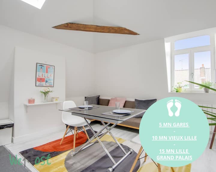 ÉVadez-vous Sur Lille Dans L'appartement Jasmine ! - Lille, Frankreich