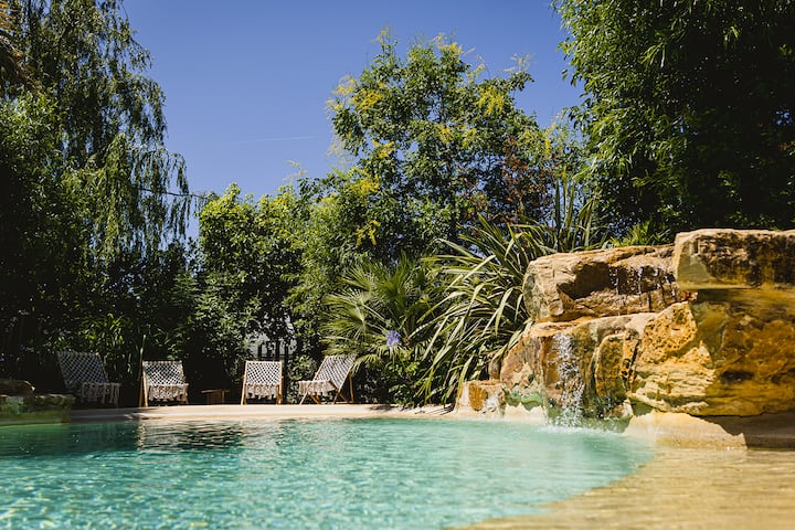Mas Luberon Piscine -Mas Du Chemin Blanc - Cavaillon