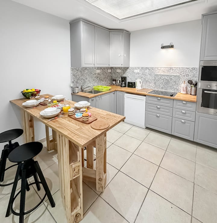 La Berckoise 10 Personnes - Plage & Centre à Pied - Berck