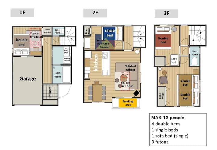 Keiseitateishi8min／skytree7min／13ppl／direct Hnd - Tokyo