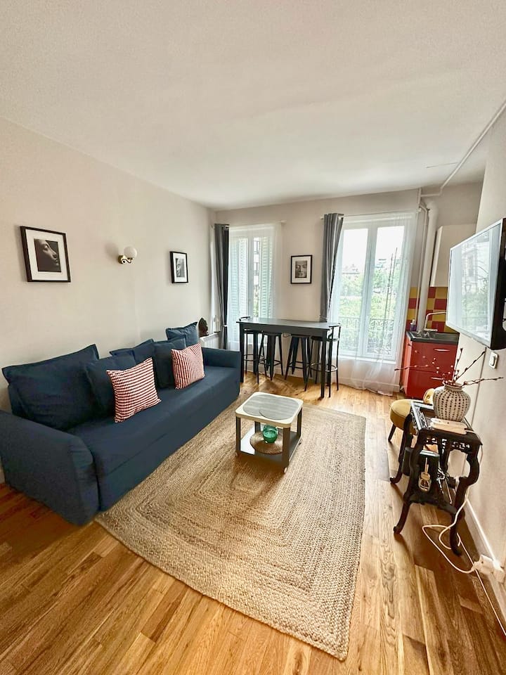 Lumineux & Cosy Accès Paris Versailles La Défense - Suresnes