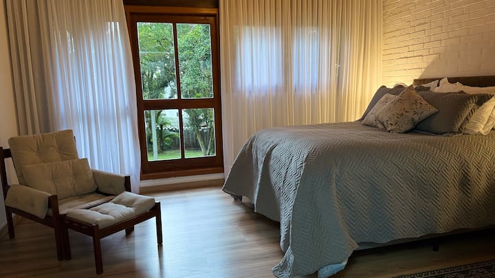 Cabana Aconchegante Com Lareira & Vista - São Francisco de Paula