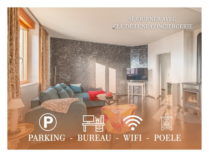 La Perle Isolée - Appartement Indépendant 200m² - Doubs
