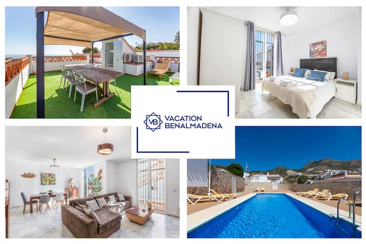 Vb Rancho Domingo 3bdr Mediterranean Views - Benalmádena