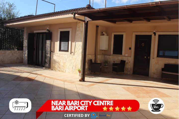 [10 Min Airport + Wifi] Wonderful Villa 5 Stelle - Bari