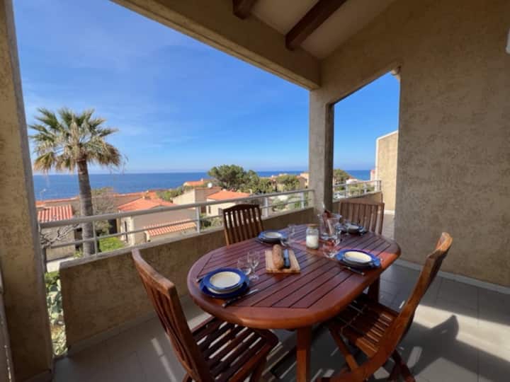 Appartement Climatisé 4 Pers Proche Calvi, Vue Mer - Lumio