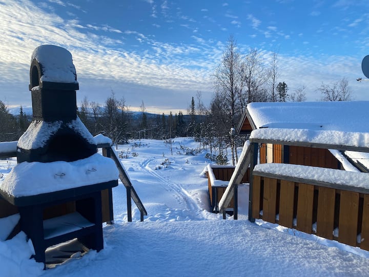 Stuga Med Stor Altan & Längdskidspår Bakom Knuten! - Sweden