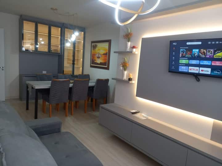 Apto Climatizado Para Até 4 Pessoas - Cascavel