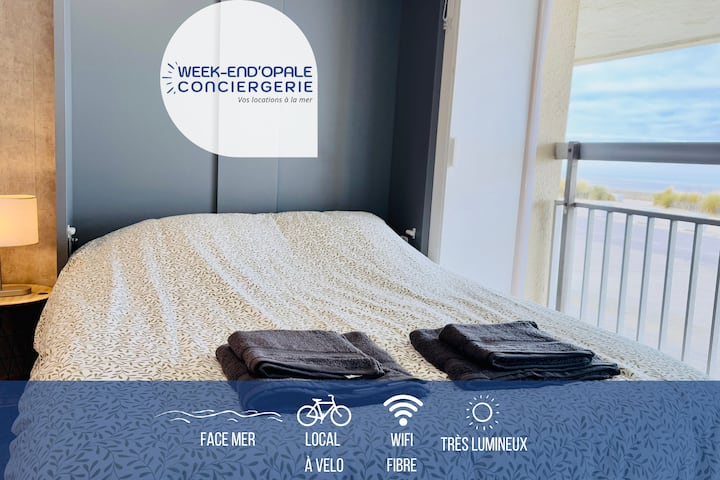 L'horizon Bleu, Vue Mer, Avec Local Vélo - Berck