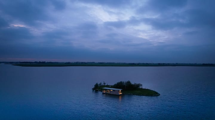 Privé Eiland  Met Floating Cabin - Stavoren