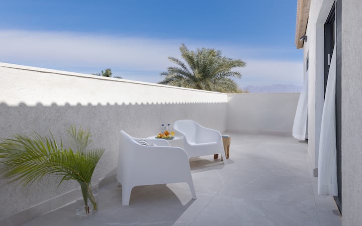 דירה 7- טולום - דירת 2 חדרי שינה, סלון ומרפסת - Eilat