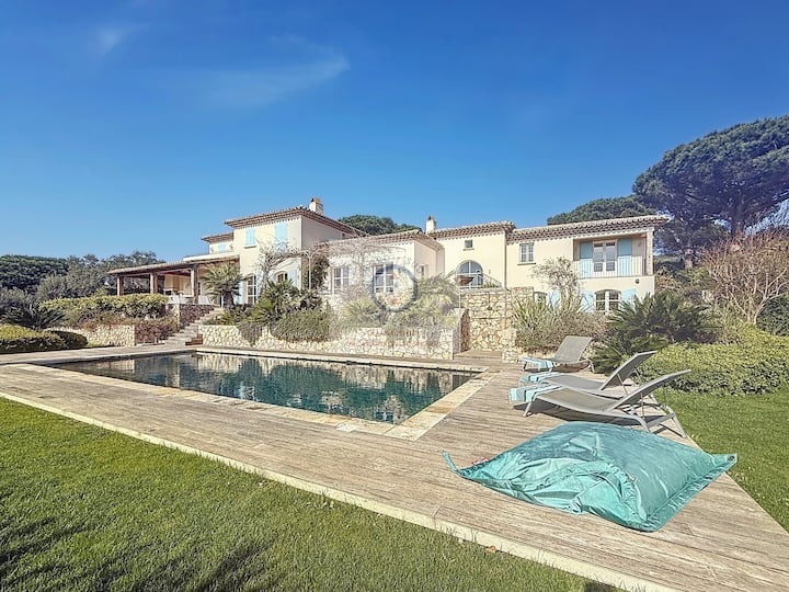 St-tropez Villa Pépé  Gigaro Plage à Pied 16 Pers - La Croix-Valmer
