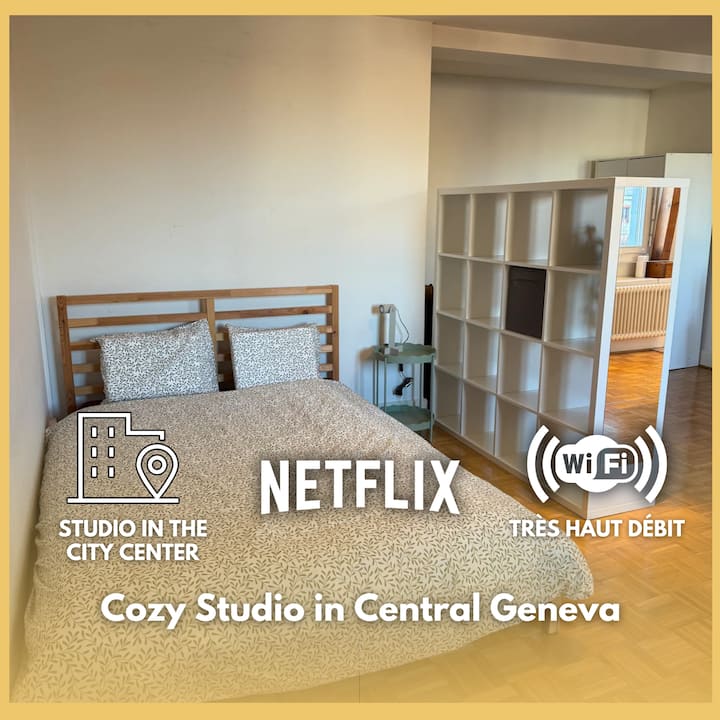 Cozy Studio In Central Geneva - Kanton Genf