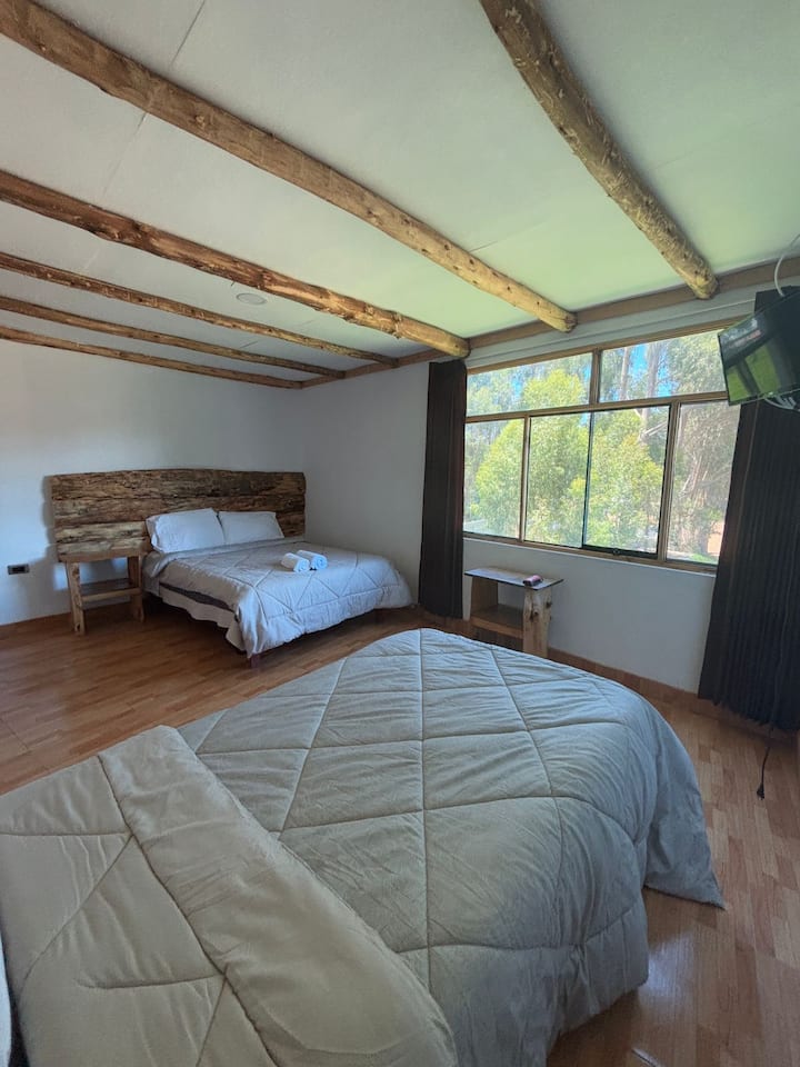 Hab. Nº 13 (Doble) : Rancho Hotel - Concepción, Perú