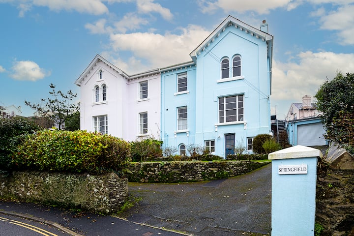 2 Bed Apartment-parking-garden-salcombe - Salcombe