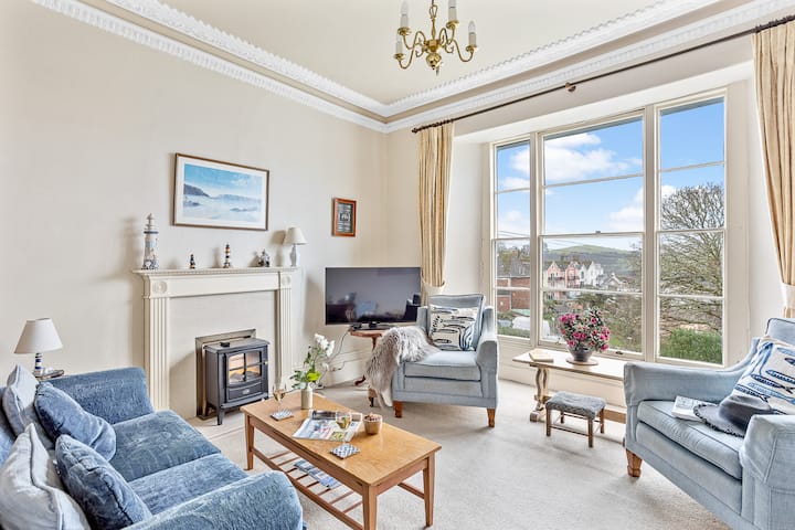 Central Salcombe Apartment With Parking& Garden - Salcombe