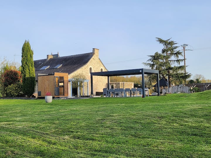 Grande Maison à La Campagne, Avec Piscine Et  Spa - Maine-et-Loire
