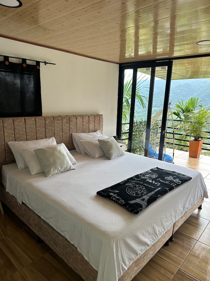 Cabaña Paraíso Jacuzzi Vista Exclusiva A La Ciudad - Villavicencio
