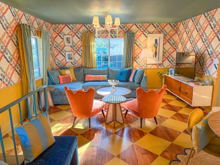 Colorful Maximalist Highland Park Hillside Home - Los Angeles, CA