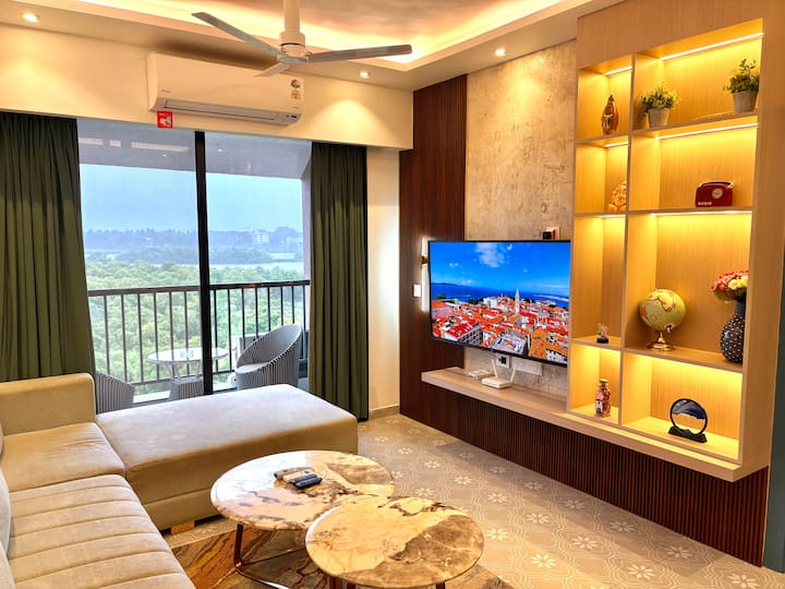 Candolim 2bhk Escape W/ Pool | Mirashya B512 - Goa