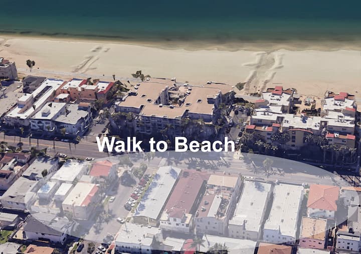 Boho Beach Pad, 2 Min To Beach, Ac+patio+2 Parking - Long Beach, CA