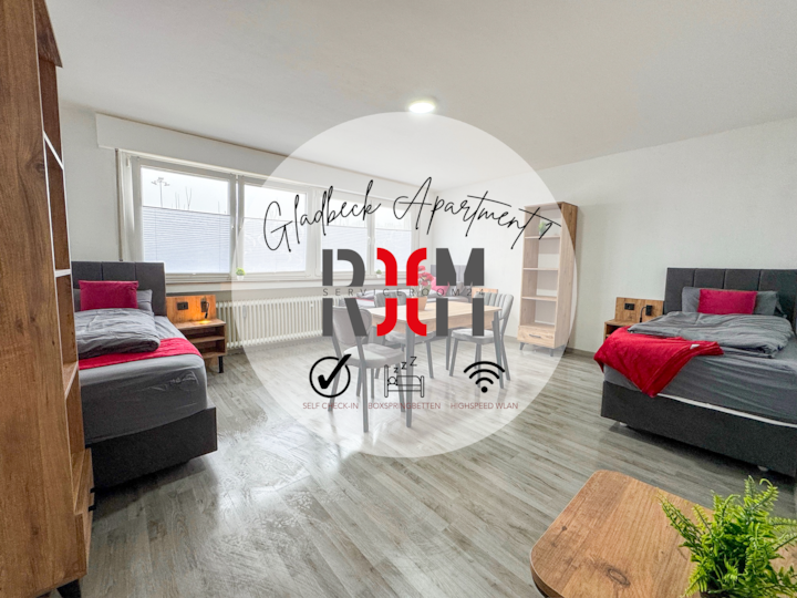 Serviceroom24 - Apartment 1 In Gladbeck Smarttv - Bottrop