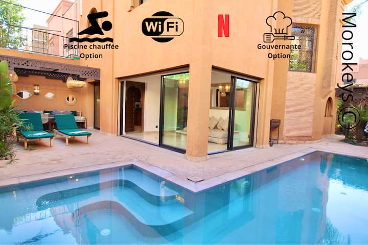 Villa Clémentine Luxe Piscine Privée 4ch P062 - Marrakech