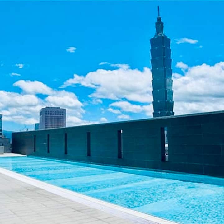 Cozy City Hideaway Near Taipei 101 & Tonghua Mkt - 융허 구