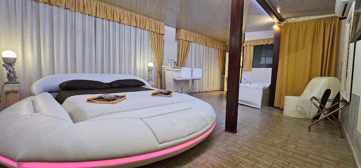 King-suite, Vasca Idromassaggio - Bologne