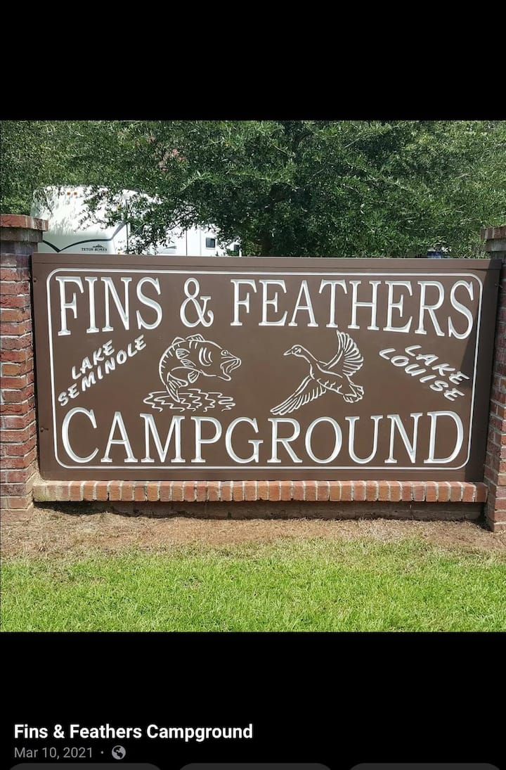 Beautiful Cabin With A Private Lake - Duck Cabin - Seminole State Park, Donalsonville