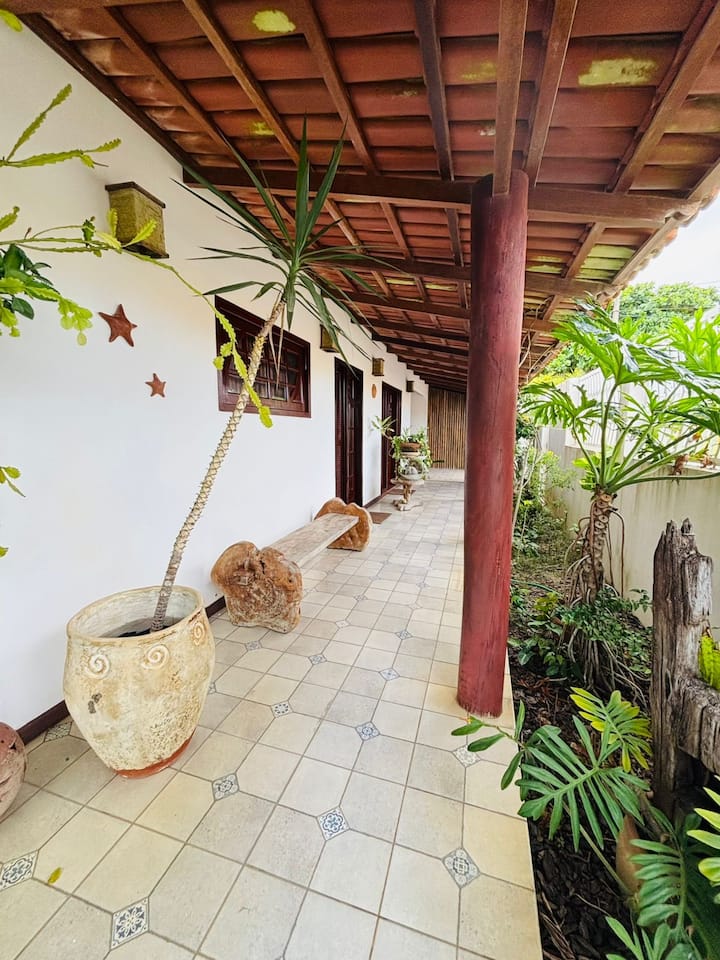 Casa Jasmim
(Pé Na Areia- 100m Da Praia) - Prado