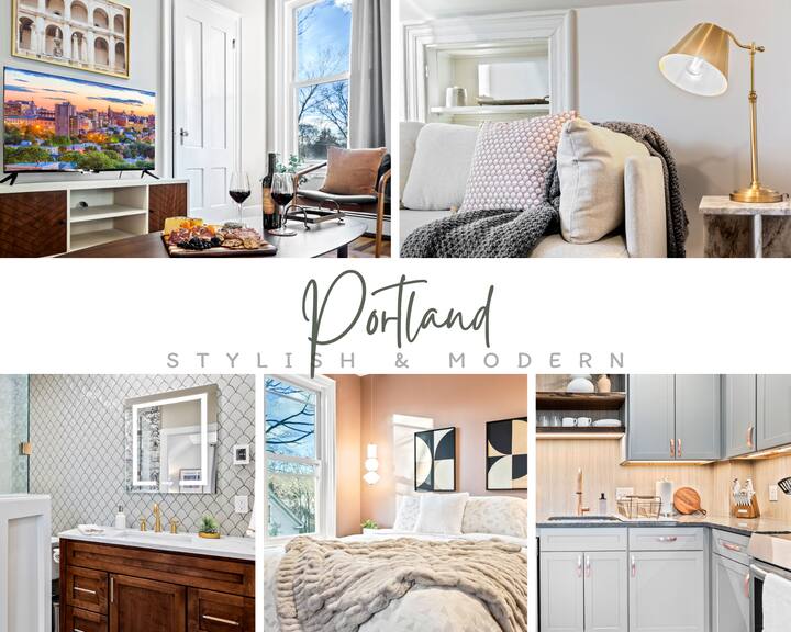 Stylish & Modern: 2-bedroom Getaway In Portland - Portland