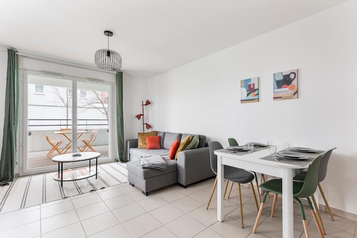 Le 18 : T3 Proche Tram & Metro, Terrasse & Parking - Toulouse