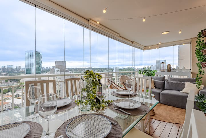 Vibrant Garden | 3 Rooms | Pinheiros · Faria Lima - São Paulo