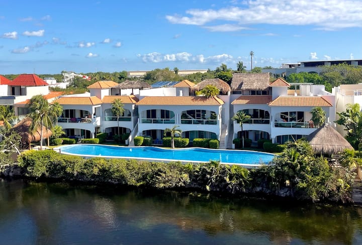 Waterfront Lagoon - Puerto Aventuras Complex - Puerto Aventuras