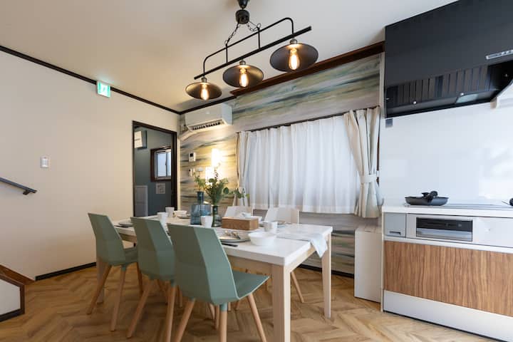 【関西空港・大阪梅田・心斎橋直通！京セラドーム1分｜usj10分｜静かな住宅街、専用駐車場付き】 - Ōsaka