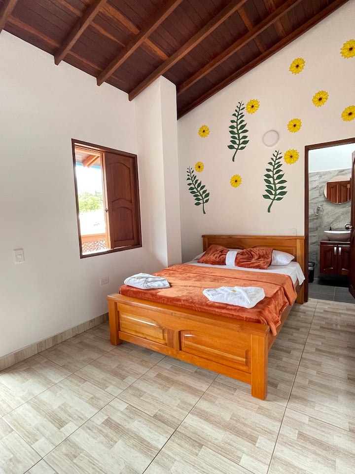 Habitación Doble Con Balcón - Jardín