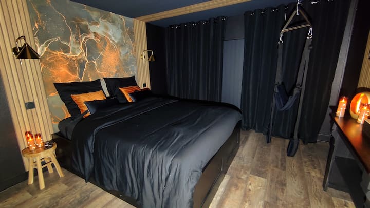 Suite Romantique : Spa Et Sauna - Conches-en-Ouche