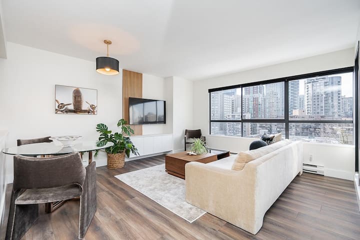 Cozy Modern Stay|best Dt Spot| 7 Min To Seawall - Vancouver