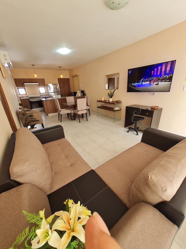 Confortable Depa De 2 Recámaras En El Reforma. - Veracruz