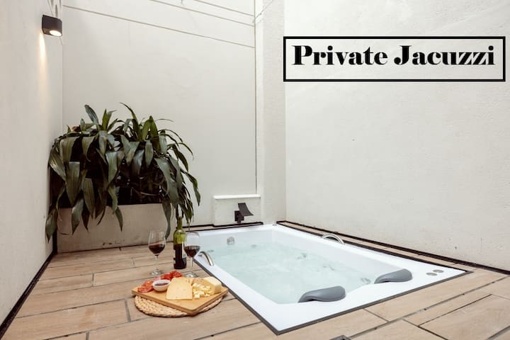 Private Jacuzzi Stylish Apto Ac- Kitchen- Wi-fi - Medellín