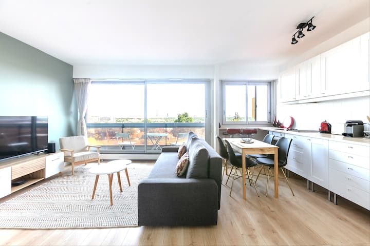 Cocon à La Défense - Piscine Et Vue Sur Tout Paris - Puteaux